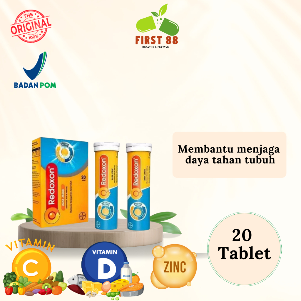 Jual REDOXON Effervescent ISI 20 TABLET | Shopee Indonesia