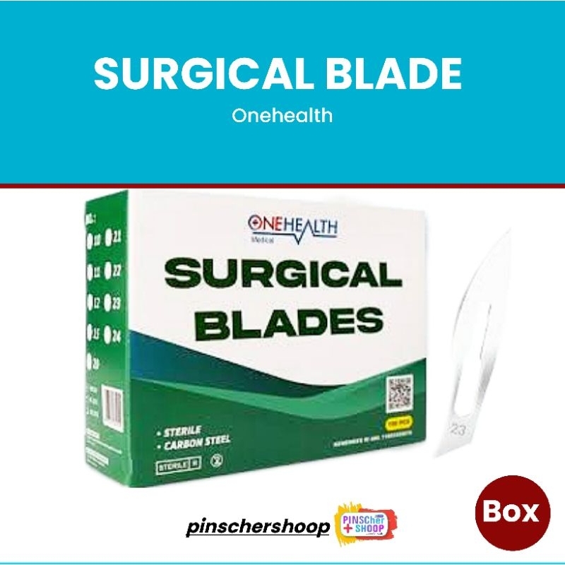 Jual Bisturi Mess Surgical Blade Onehealth Mata Pisau Bedah / Box ...