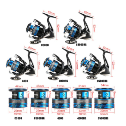 Jual Rell Reel Pancing Shimano 2021 Nexave FI Reel Pancing - C5000HG ...