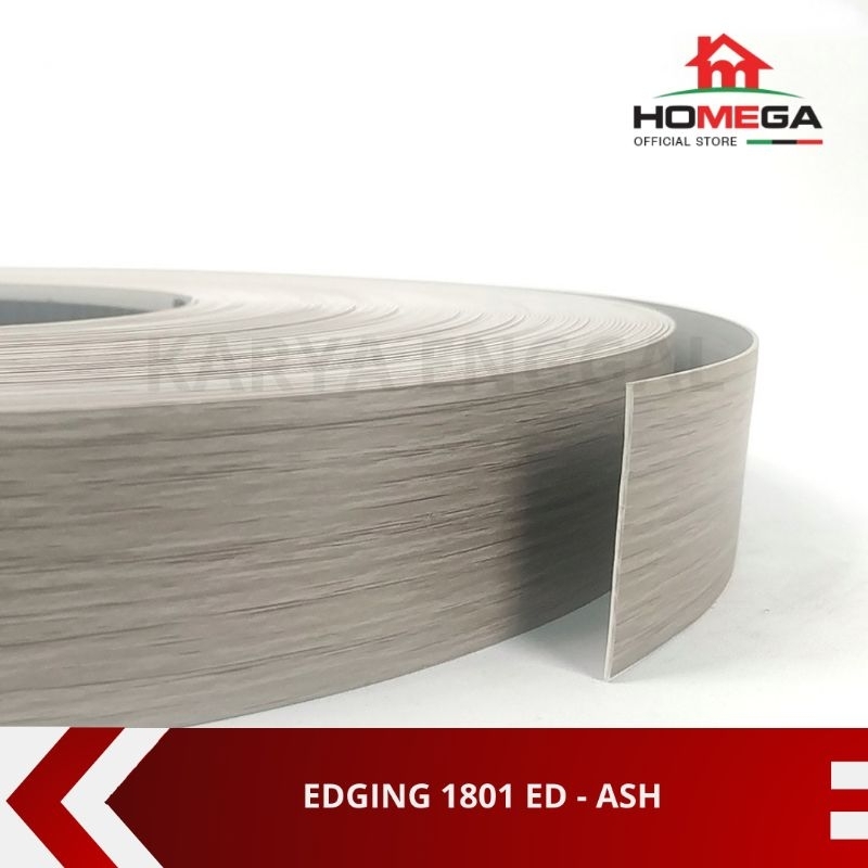 Jual PVC Edging HOMEGA - Pelapis Meja PVC - Tekstur Ash - Ukuran 22 mm ...