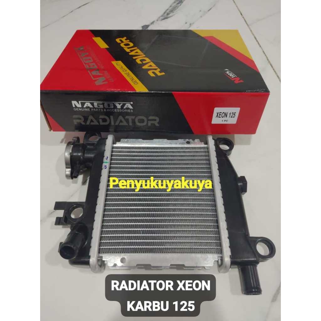 Jual Radiator Assy Xeon Karbu 125 Motor NAGOYA ( A CLASS ) | Shopee ...
