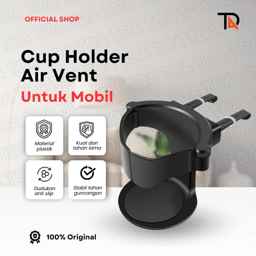 Jual Holder Botol Minum Mobil Air Vent Outlet Car Drink Cup Holder - X ...