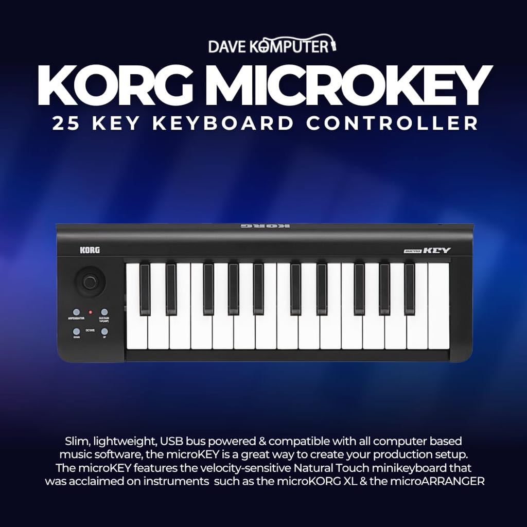 Jual Korg microKEY 25 Keyboard Controller | Shopee Indonesia