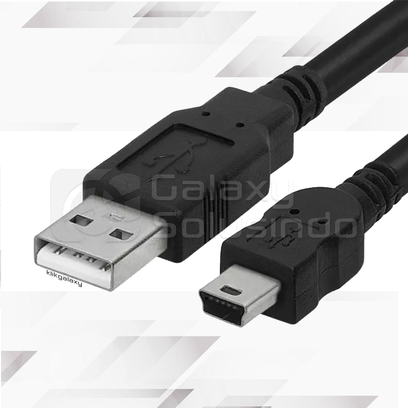 Jual Netline USB 2.0 To Mini 5 Pin Cable - 1.5M | Shopee Indonesia
