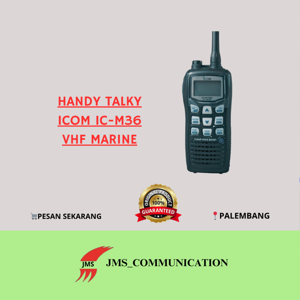 Jual Radio HT ICOM IC-M36 VHF/Icom M36 MARINE | Shopee Indonesia