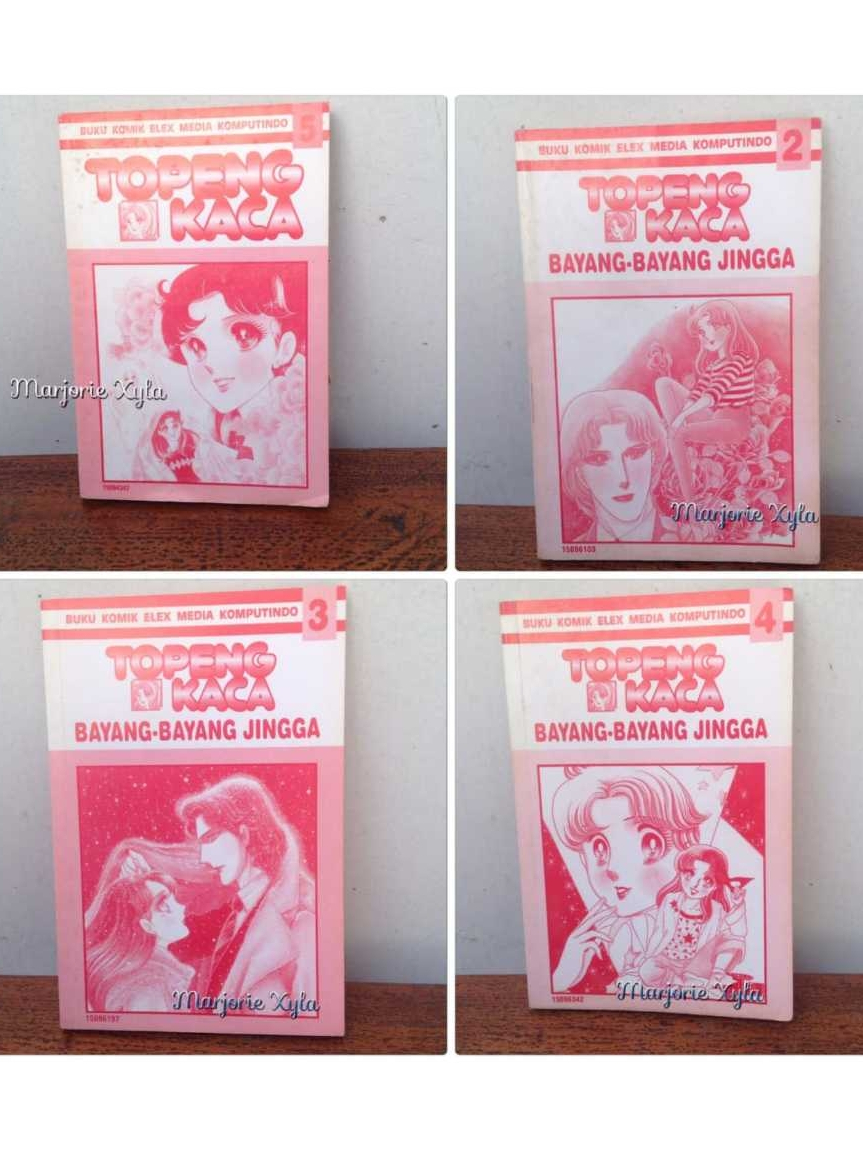 Jual Komik Cabutan TOPENG KACA BAYANG-BAYANG JINGGA BIDADARI MERAH ...