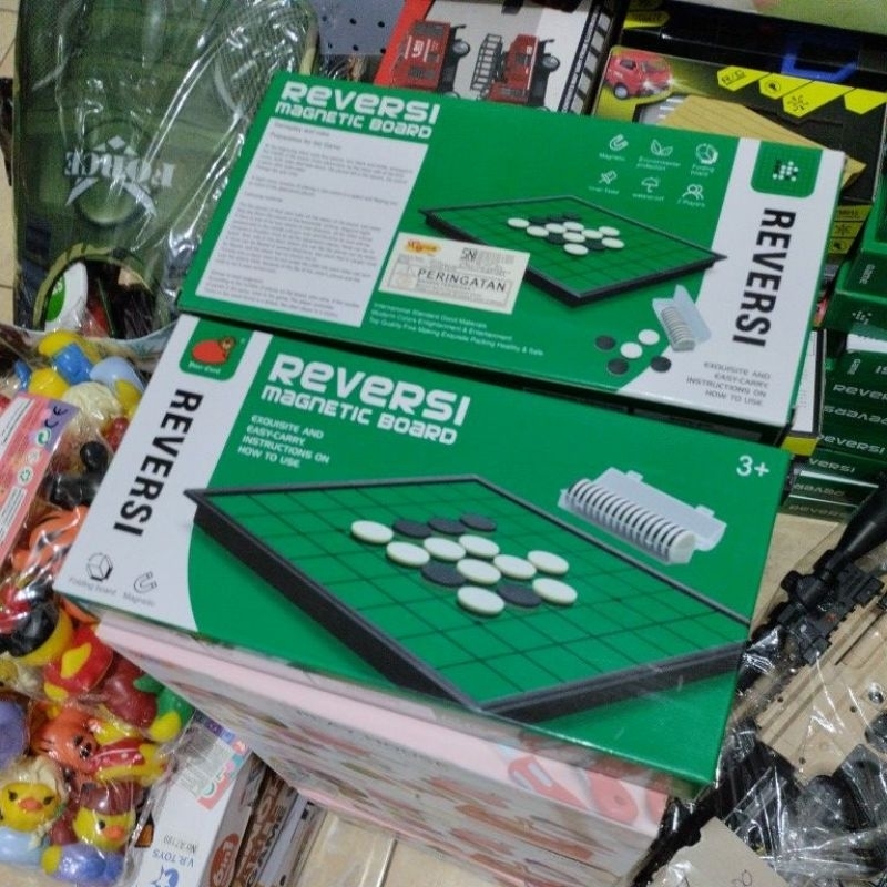 Jual oketoys mainan interaktif otelo oshello set reversi magnetic board | Shopee Indonesia