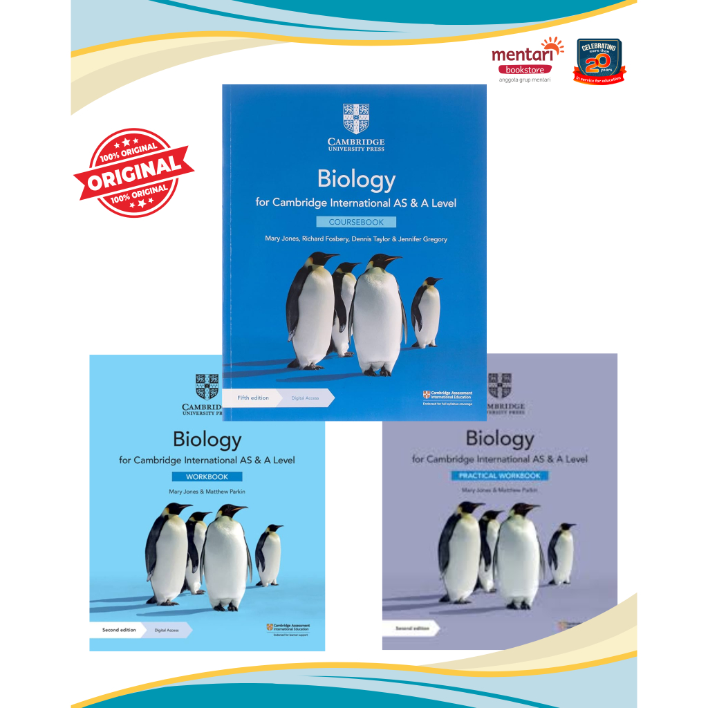 Jual Cambridge International AS & A Level Biology Coursebook with ...