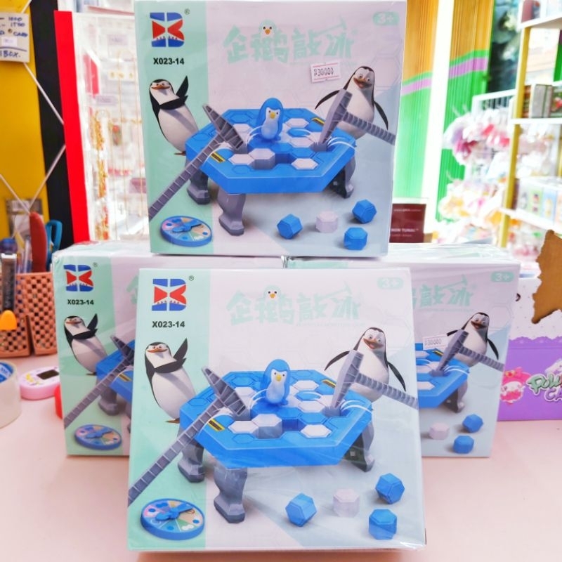 Jual Board Game Penguin Ice Trap Balok Es Permainan Grup Anak, Teman ...