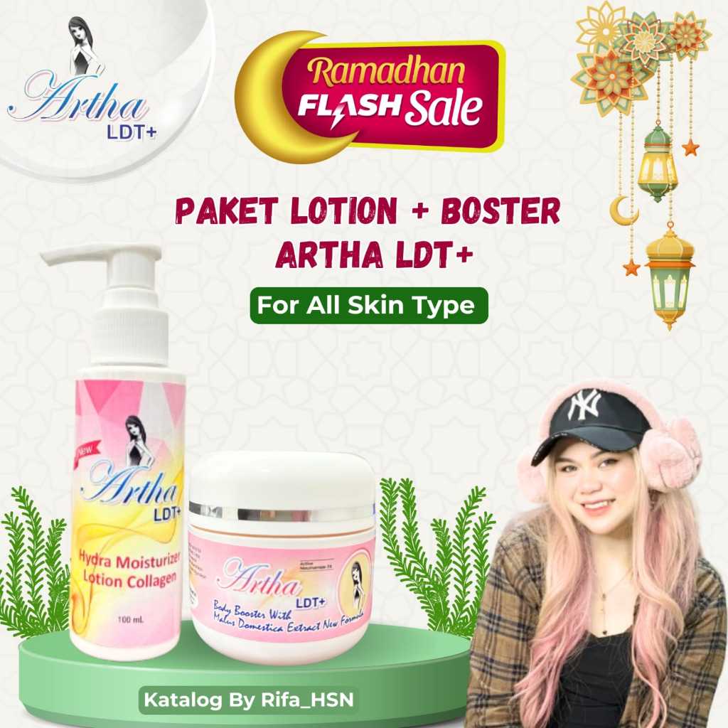 Jual PROMO Artha BODY LOTION & BOOSTER (LOTION 1 BOOSTER 1 ) | Shopee ...
