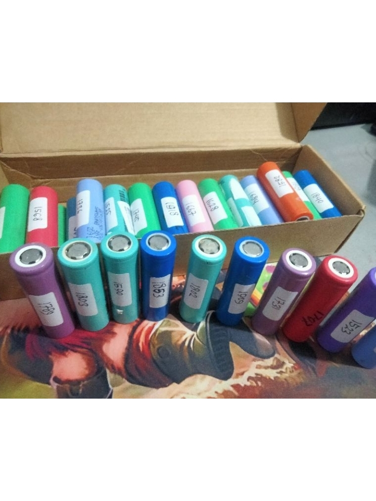 Jual Baterai Li-ion 18650 bekas copotan Laptop | Shopee Indonesia
