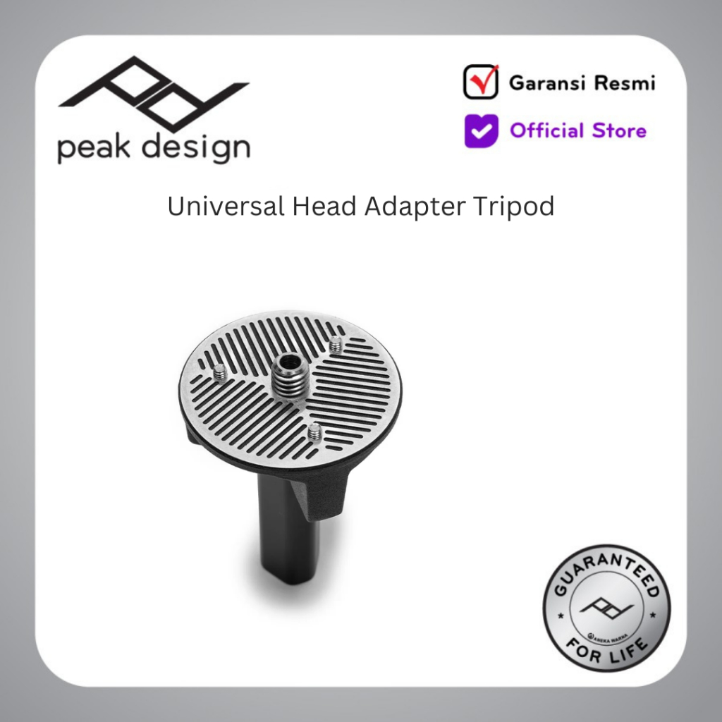 Jual Peak Design Universal Head Adapter Tripod | Shopee Indonesia