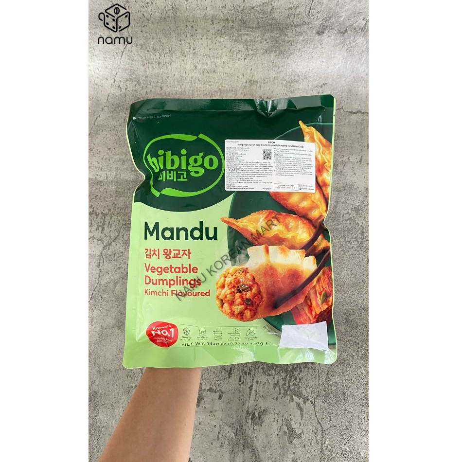 Jual CJ Bibigo Mandu Kimchi 420gr - Dumpling Isi Kimchi - Pangsit Gyoza ...