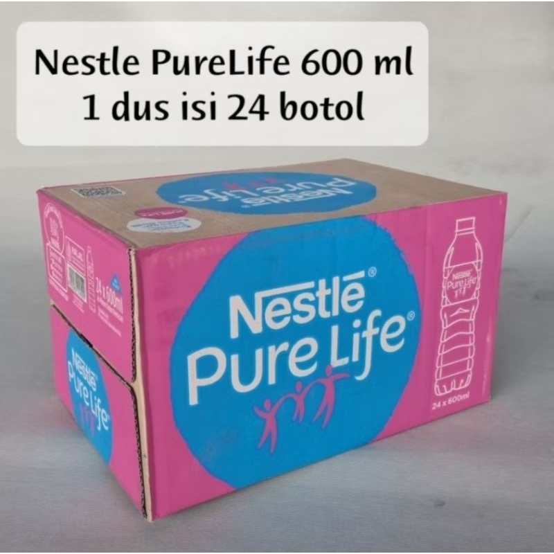 Jual Nestle Purelife 600 ml | Shopee Indonesia