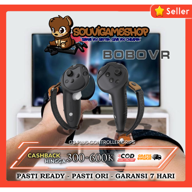 Jual BOBOVR G3 Plus Controller Grips Cover for Meta Quest 3 Comfort ...