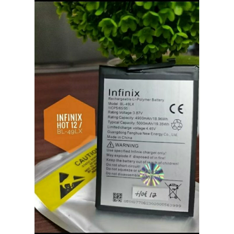 Jual BATERAI INFINIX HOT 12 / HOT 20S / BATTERY BL-49LX BATERE BL49LX ...