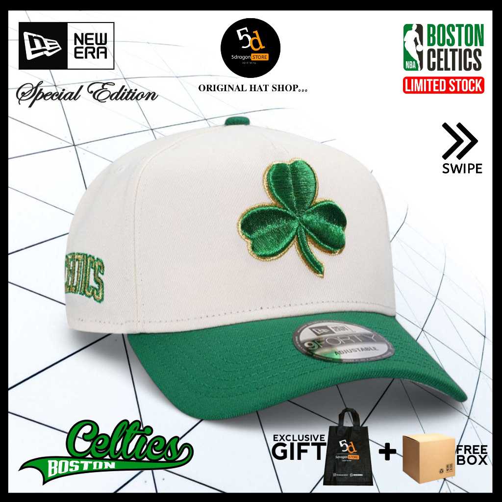 Jual TOPI NEW ERA ORIGINAL AFRAME BOSTON CELTICS CHROME GOLD | Shopee ...