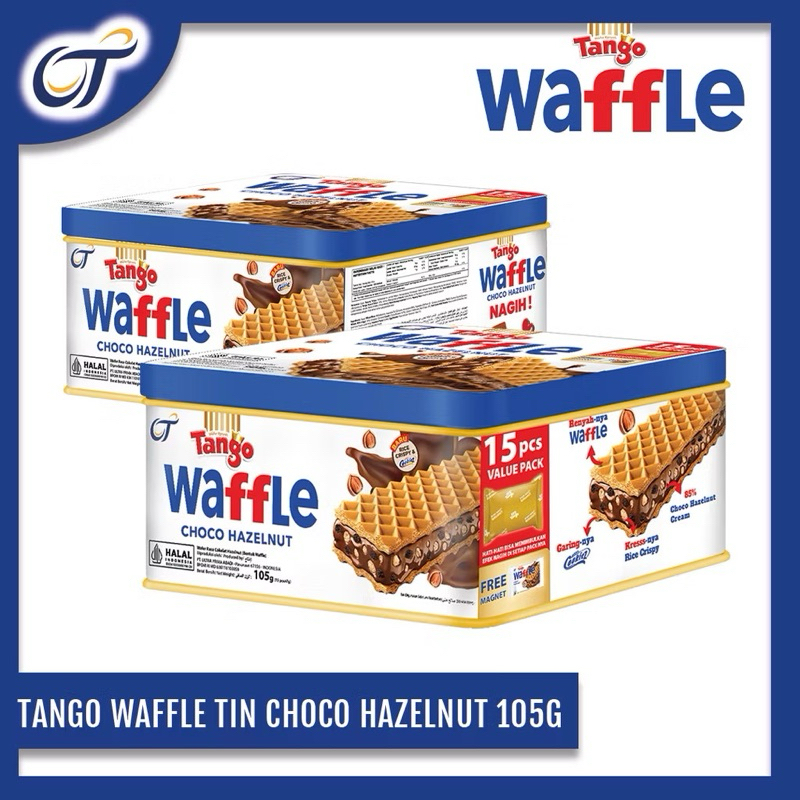 Jual TANGO Waffle - Tin Choco Hazelnut 105gr | Shopee Indonesia