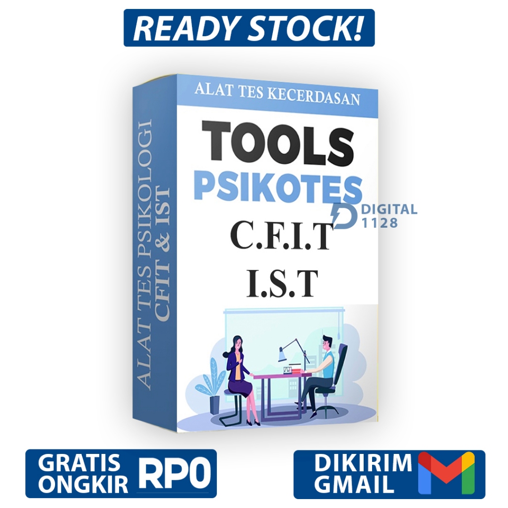 Jual TOOLS PSIKOTES - Alat Tes Psikologi CFIT & IST - Program Pengukur ...