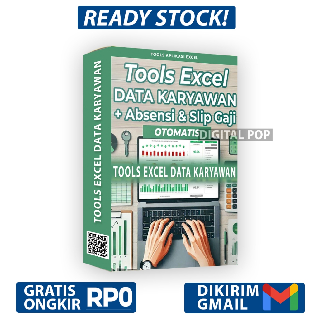 Jual TOOLS EXCEL DATA KARYAWAN + ABSENSI MULTI SHIFT + SLIP GAJI ...