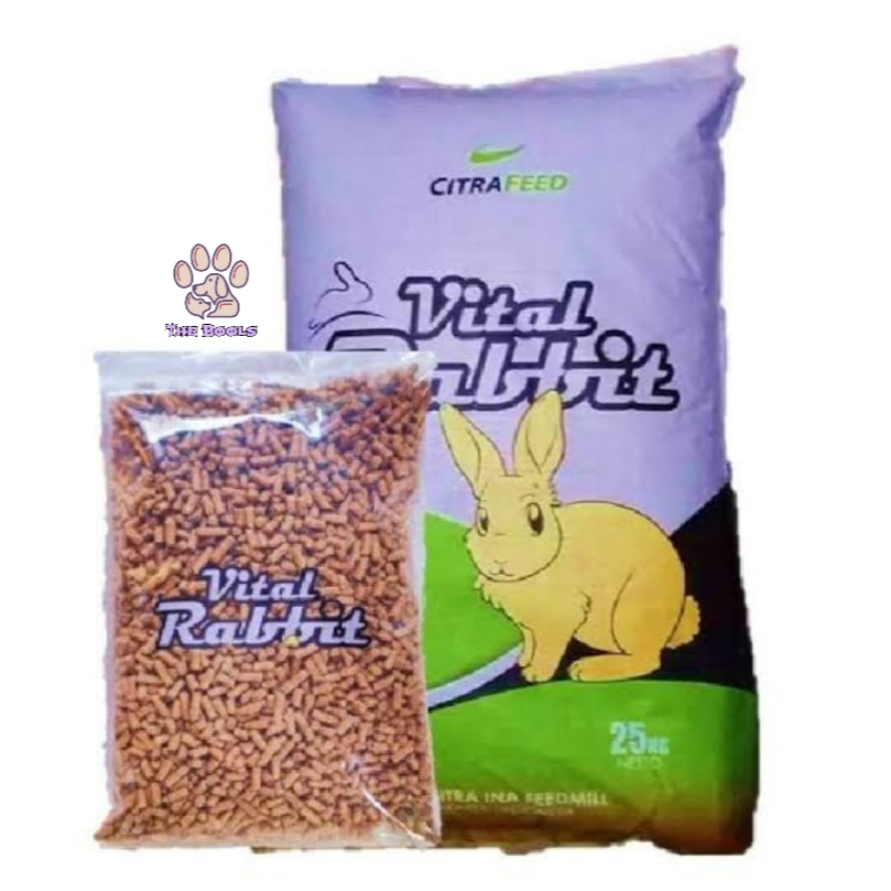 Jual (The Bool's) 1 KG - VITAL RABBIT CITRAFEED PAKAN PELET KELINCI ...
