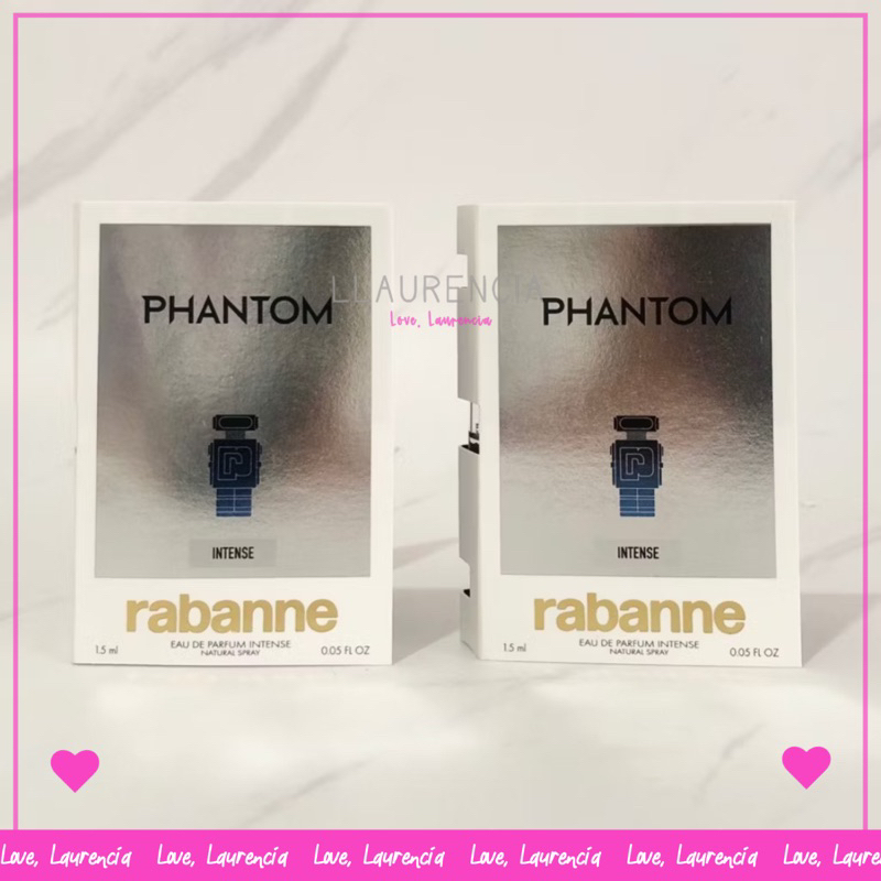 Jual Paco Rabanne Phantom Eau de Parfum Intense / perfume vial sample ...