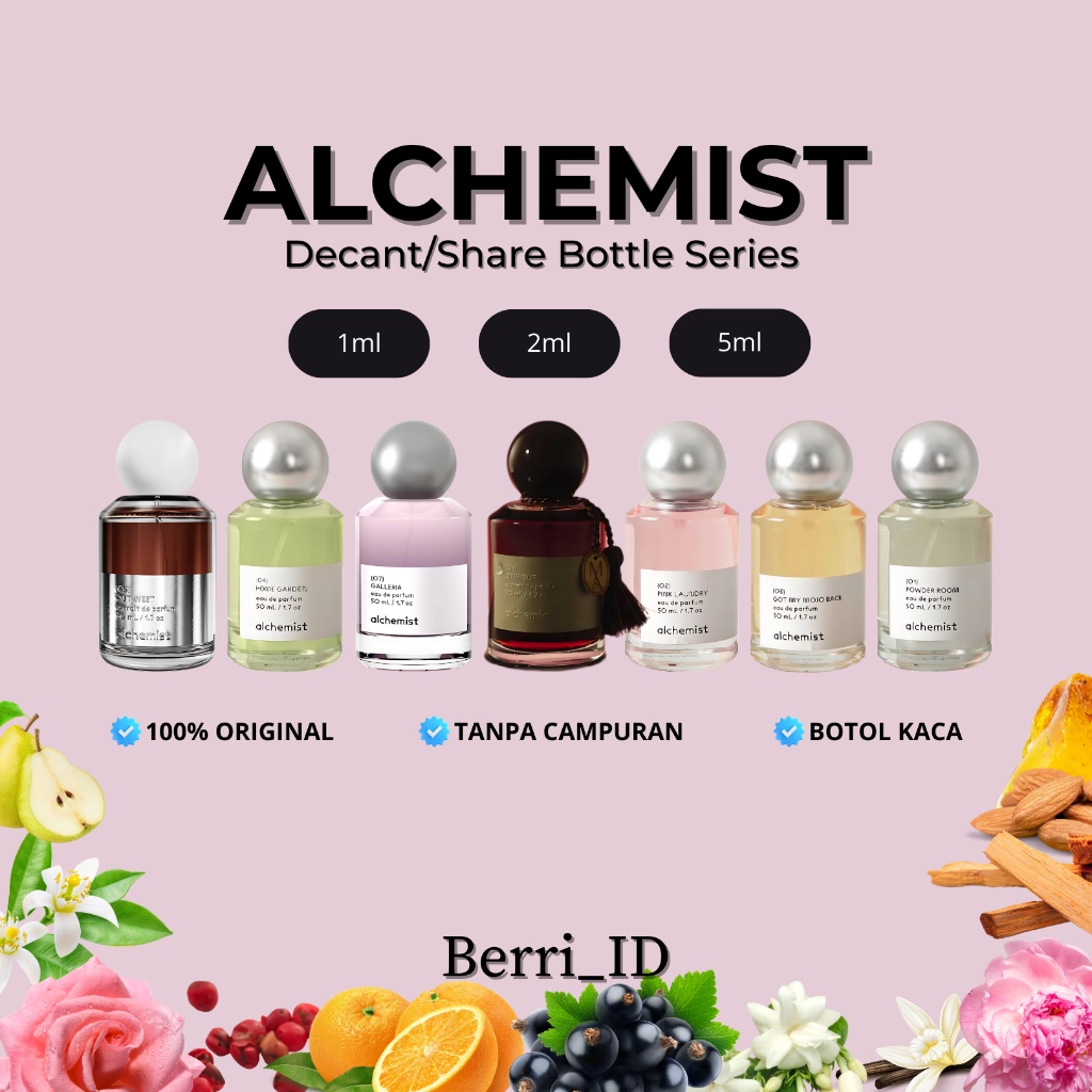 Jual ALCHEMIST DECANT/SHARE BOTTLE 1, 2 & 5 ML | ONIRIQUE, OUT WEST ...