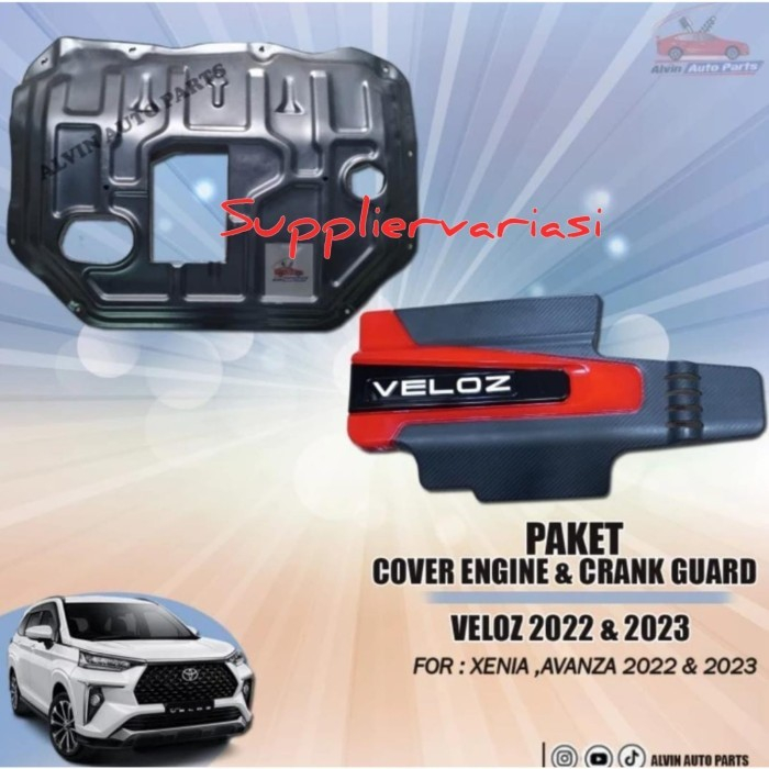 Jual Paket Engine Cover Penutup Mesin Atas & Crank Guard Cover ...
