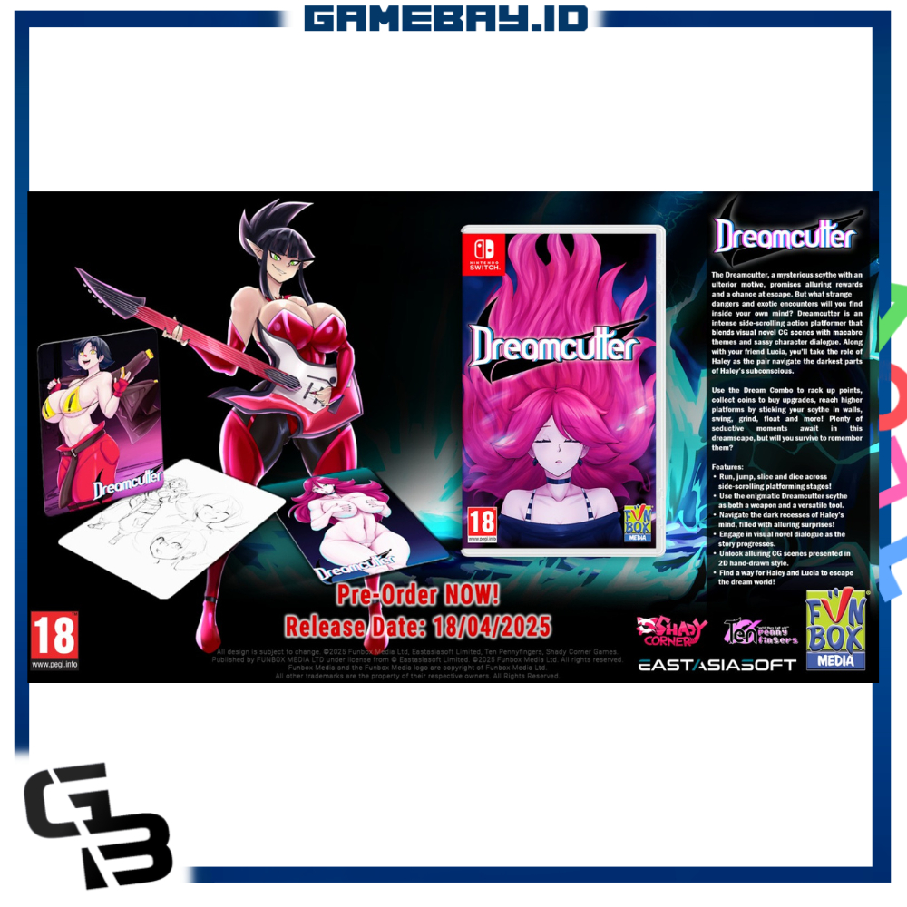 Jual Nintendo Switch Dreamcutter Standard Edition | Shopee Indonesia