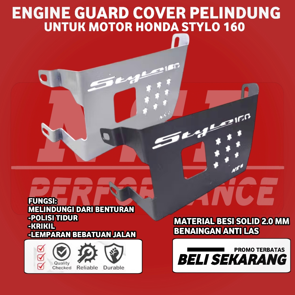 Jual COVER MESIN COVER TUTUP PELINDUNG BAWAH MESIN KRENGKES MOTOR HONDA ...