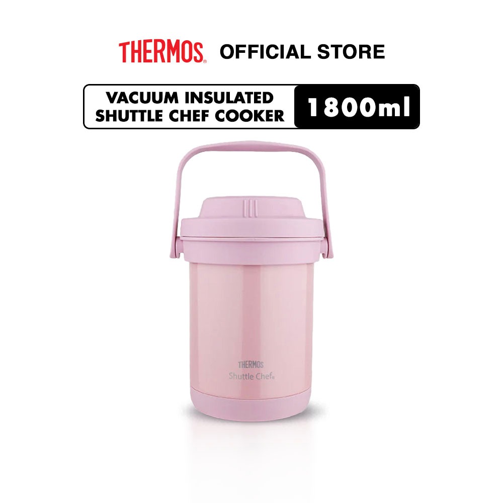 Jual Thermos Vacuum Insulated Shuttle Chef Cooker Pink - 1800 ml TCRA ...