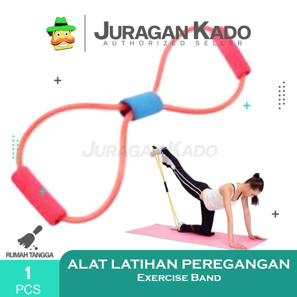 Jual Tali Karet Yoga Exercise Band Tali Yoga Fitnes Exercises Gym Tali ...