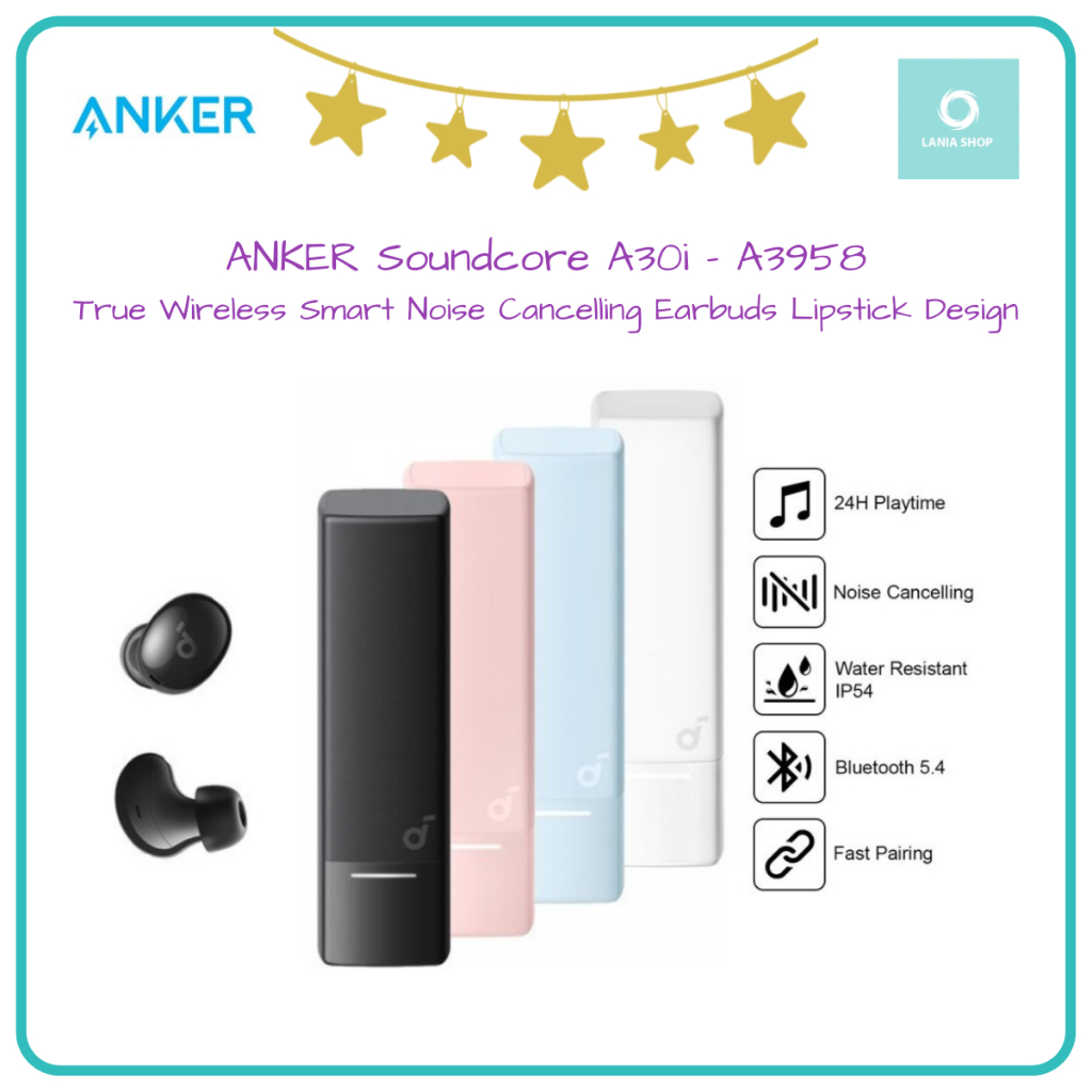Jual ANKER Soundcore A30i - True Wireless Smart Noise Cancelling ...