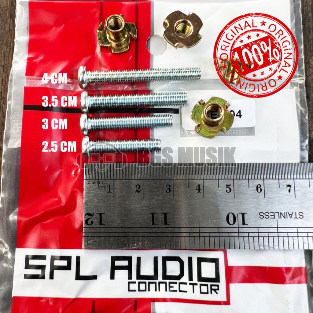 Jual Baut Speaker JP M5 Model Obeng Mur Cakar M5 - Baut Speaker plus Cakar M5 | Shopee Indonesia