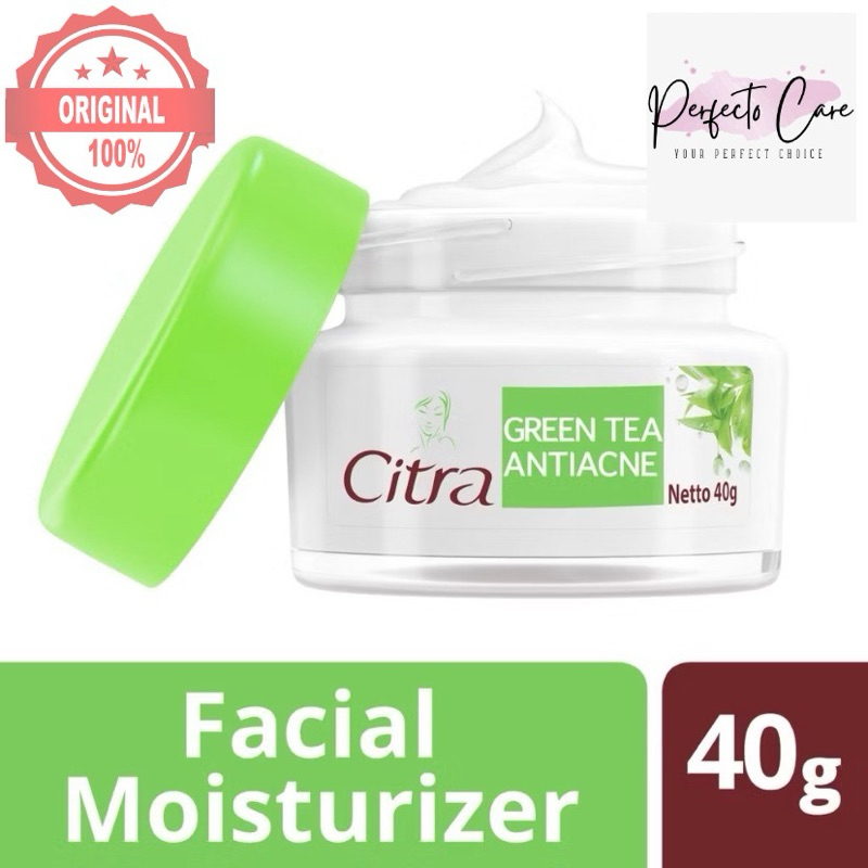 Jual Citra Anti Acne Green Tea Face Moisturizer 40g | Shopee Indonesia
