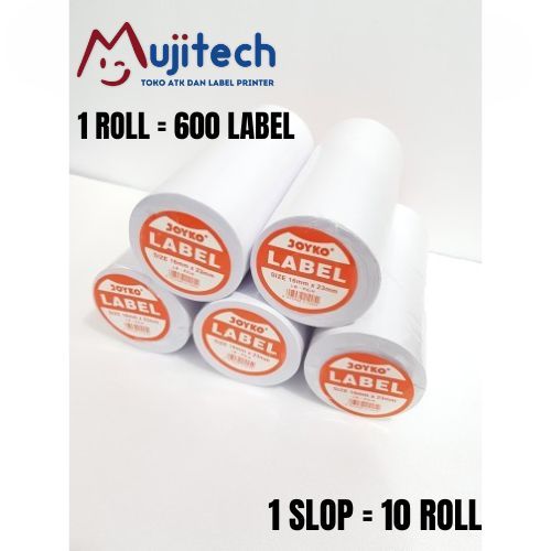 Jual 1 SLOP LB P2LN KERTAS LABEL HARGA 2 BARIS PRICE LABELLER MX 6600A ...