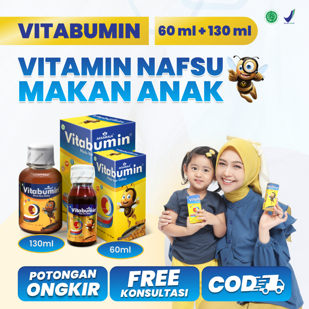 Jual Promo Super Vitabumin Madu Nafsu Makan Anak - 60ml 130ml | Shopee Indonesia