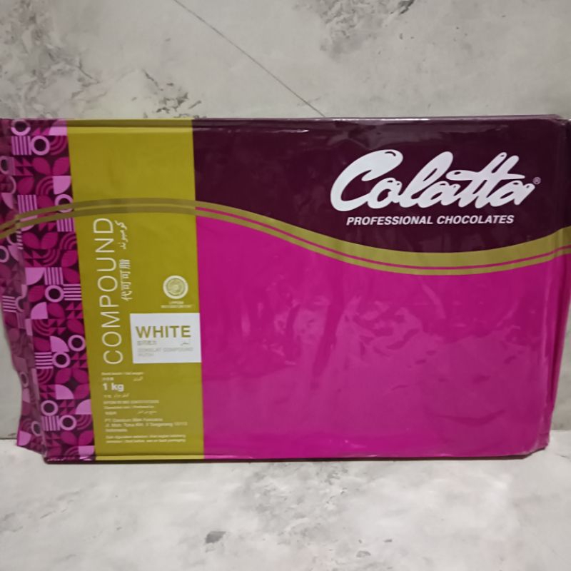 Jual Colatta white compound/coklat putih colatta 1kg | Shopee Indonesia