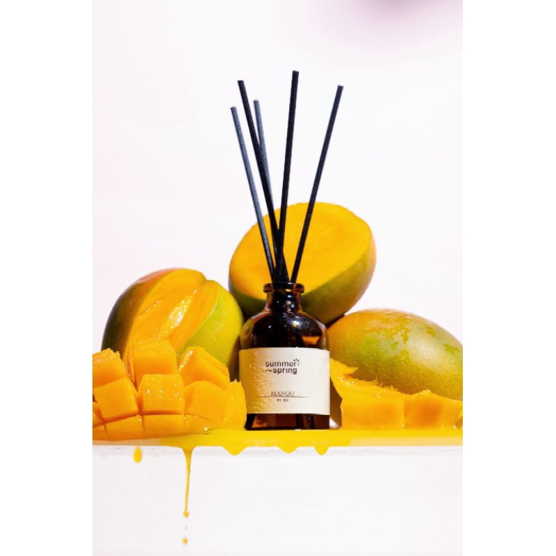 Jual Parfum Pengharum Pewangi Reed Diffuser Aromatherapy Ruangan kamar tidur mandi Mango Summer ...