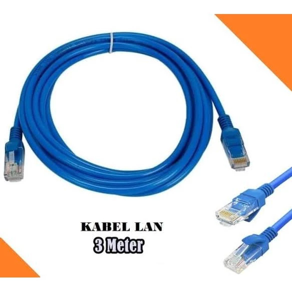 Jual KABEL LAN 3 METER | Shopee Indonesia