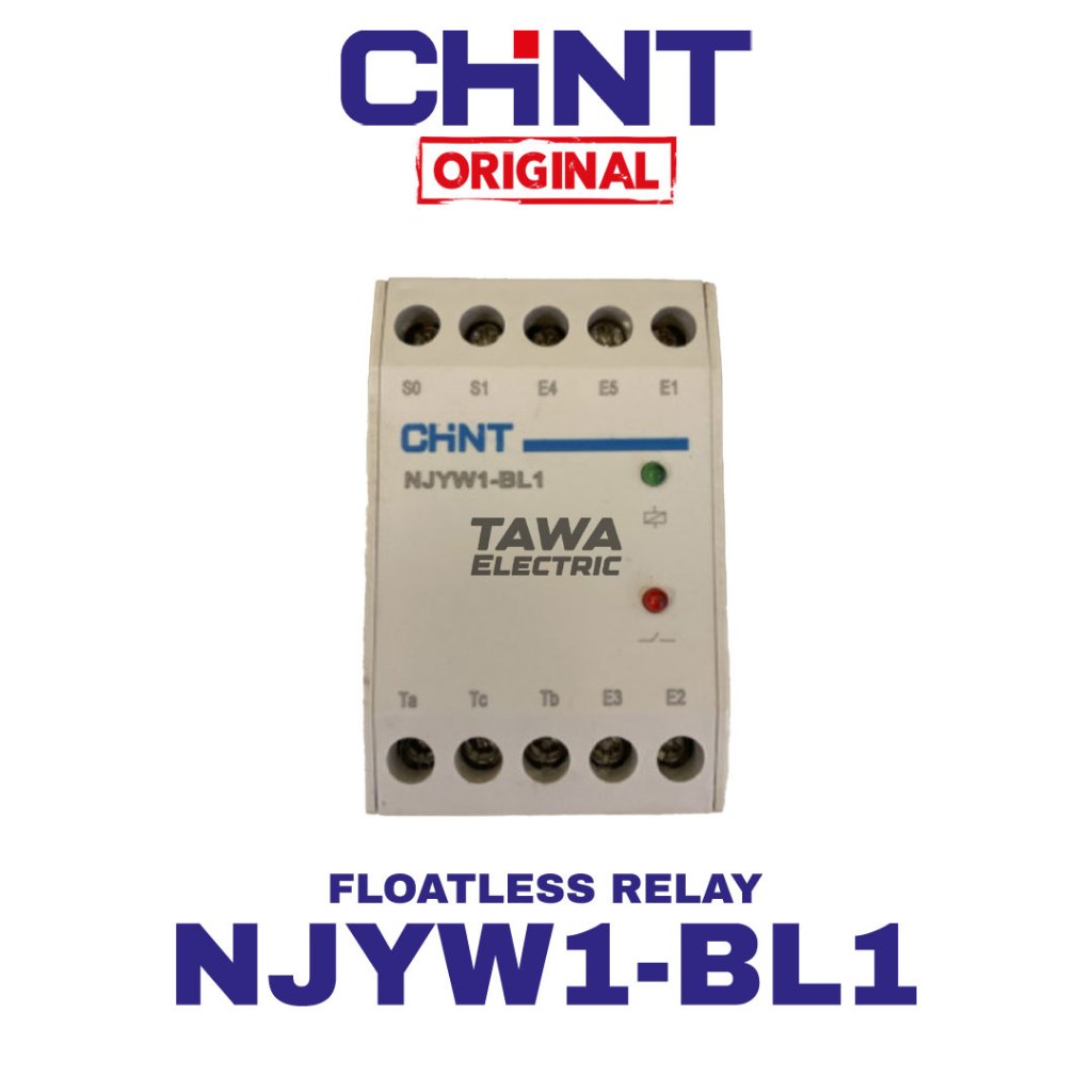 Jual Chint WLC NJYW1-BL1 2 Tandon Tank Floatless Relay Water Level ...