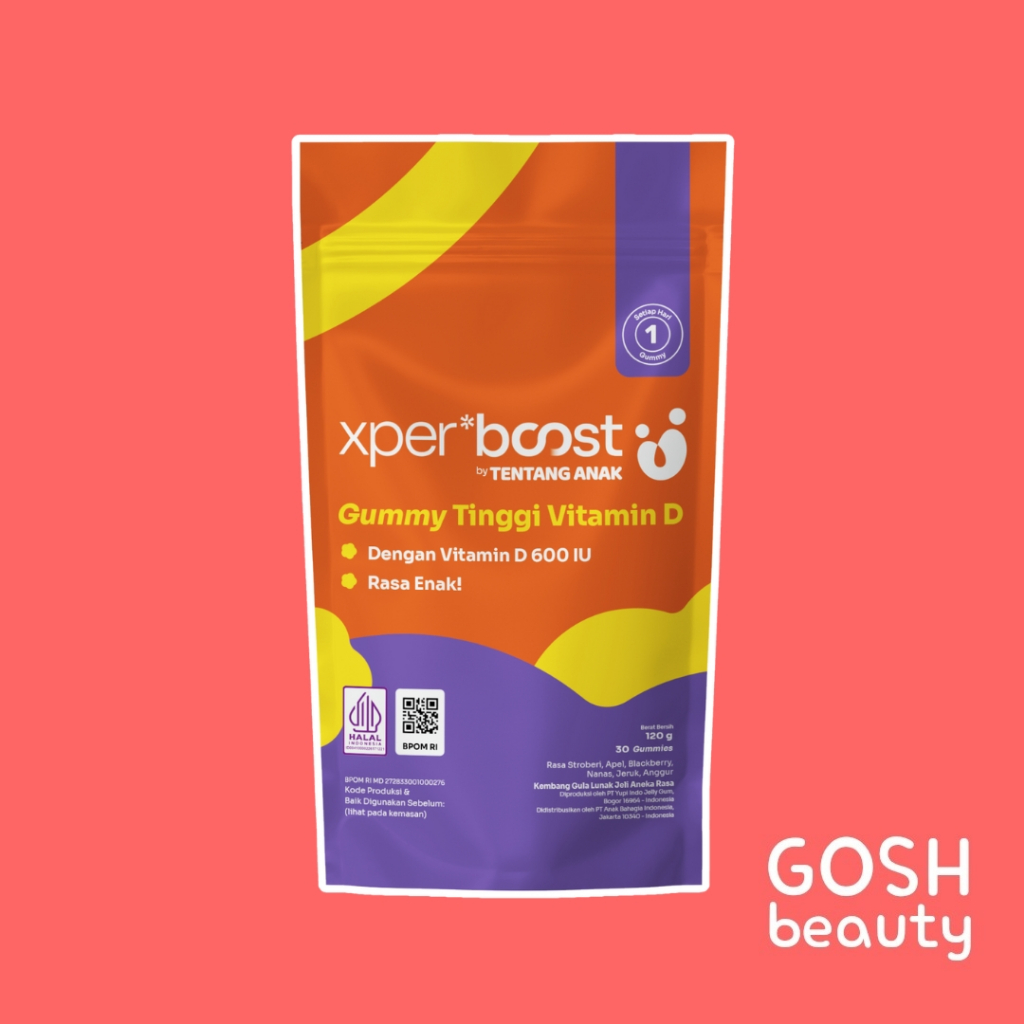 Jual Expert Boost Gummy Vitamin D 600 IU Anak & Dewasa Boost Imunitas ...