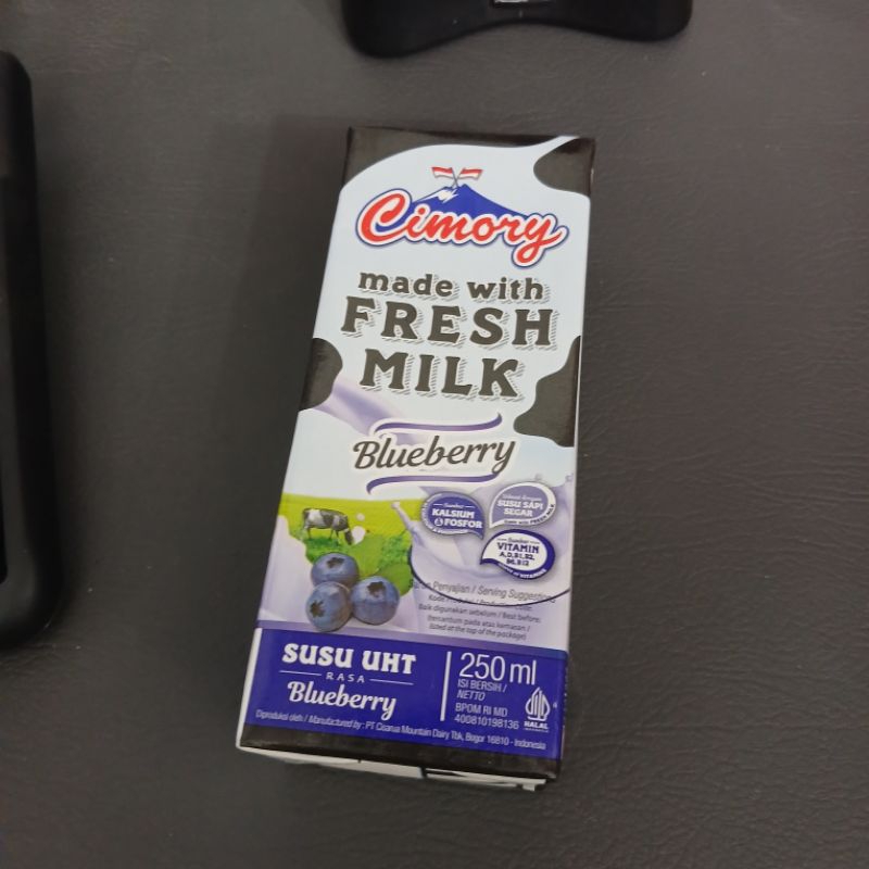 Jual Cimory Fresh Milk Susu UHT Blueberry 250ml | Shopee Indonesia