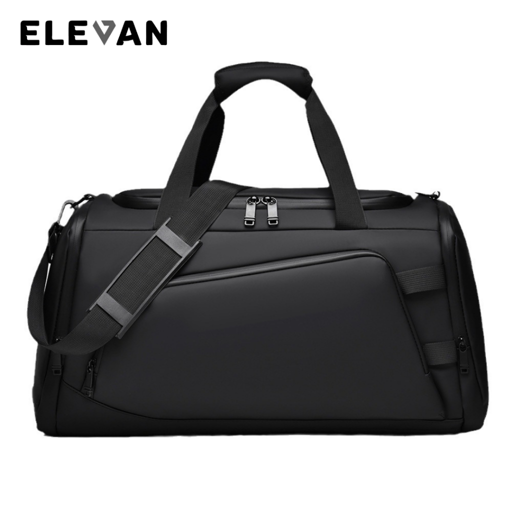 Jual ELEVAN Tas Duffel Pria Premium Tas Travel Selempang Nylon Pria DF ...