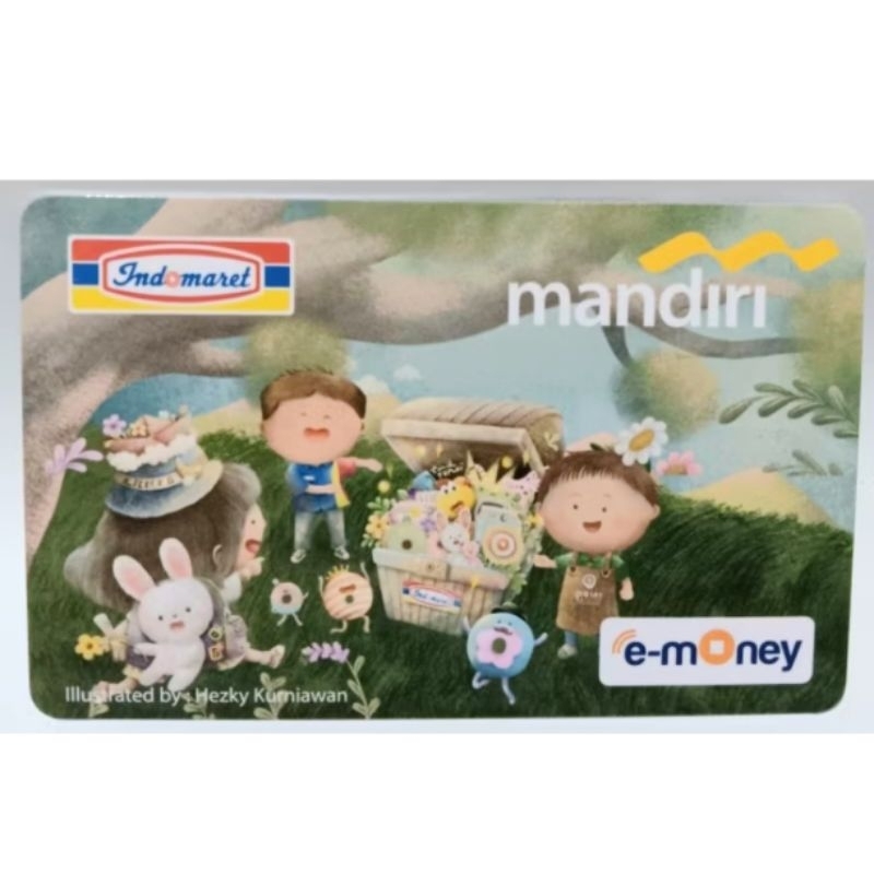 Jual Emoney mandiri Original Kartu tol parkir transportasi bisa NFC ...