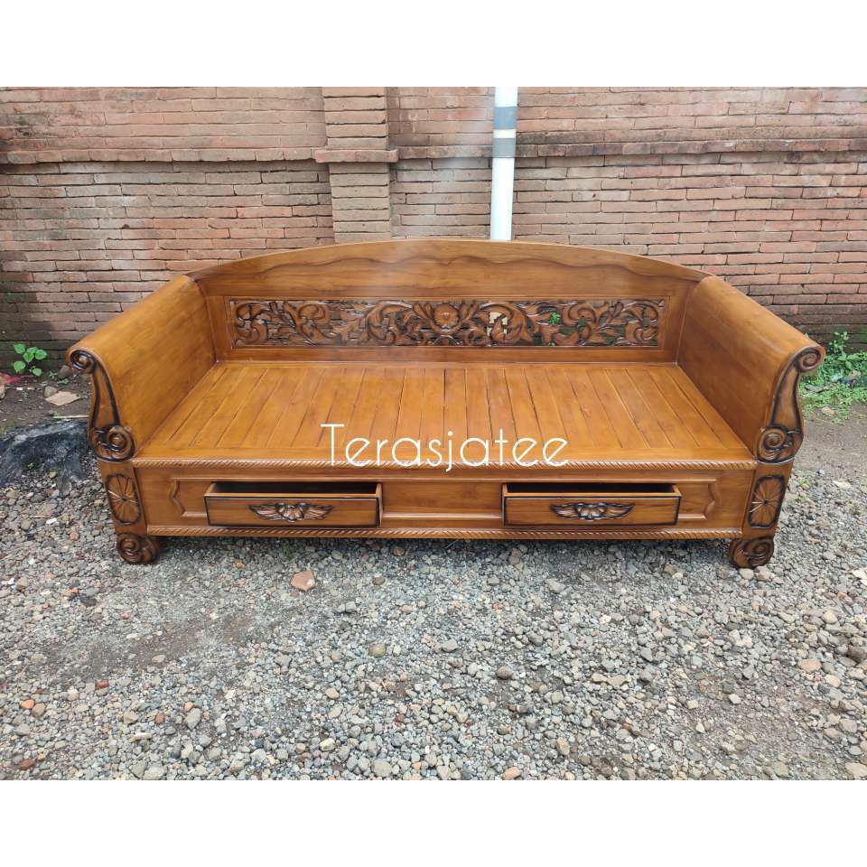 Jual Balebale Bagong Kayu Jati Panjang 2 Meter | Shopee Indonesia