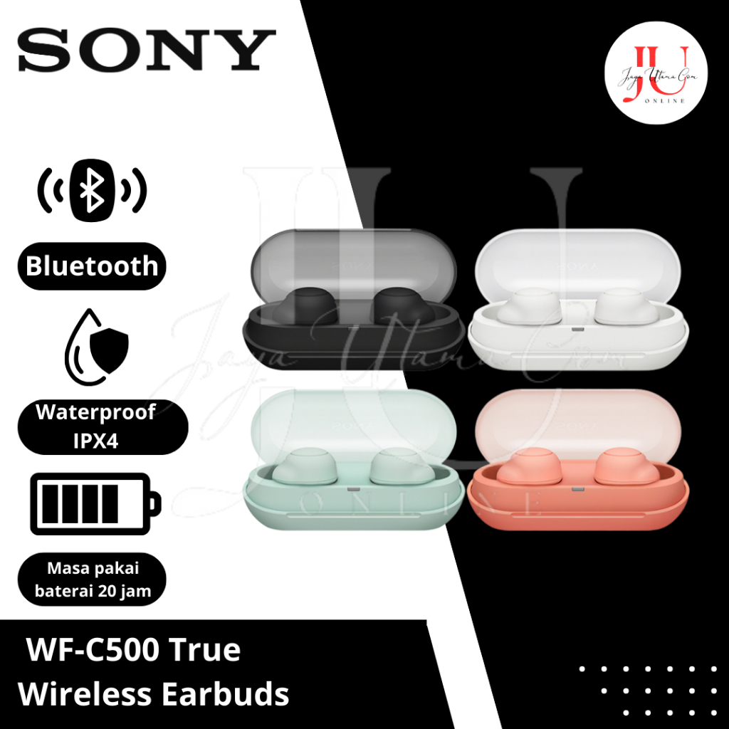 Jual SONY WF-C500 Truly Wireless TWS In-Ear Bluetooth Earbuds Headset ...