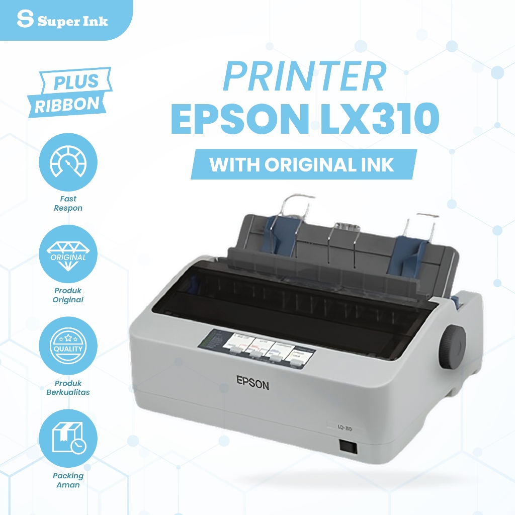 Jual Printer EPSON LX310 Original Dot Matrix LX 310 LX-310 New Garansi ...
