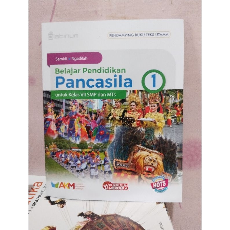 Jual buku ppkn/pendidikan pancasila kelas 7/VII/1 smp mts platinum ...