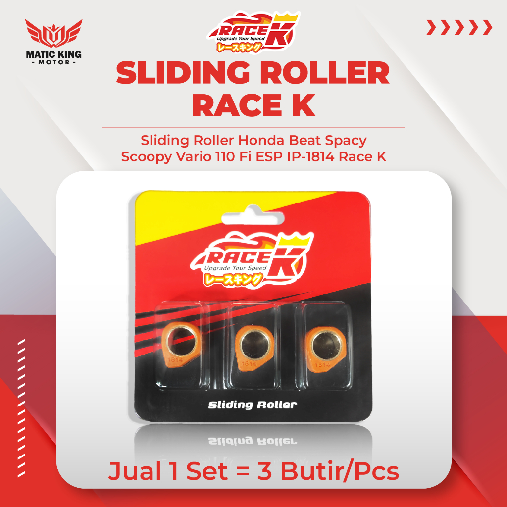 Jual Sliding Roller Racing Beat Vario Scoopy Spacy Fi ESP POP 110 Race ...
